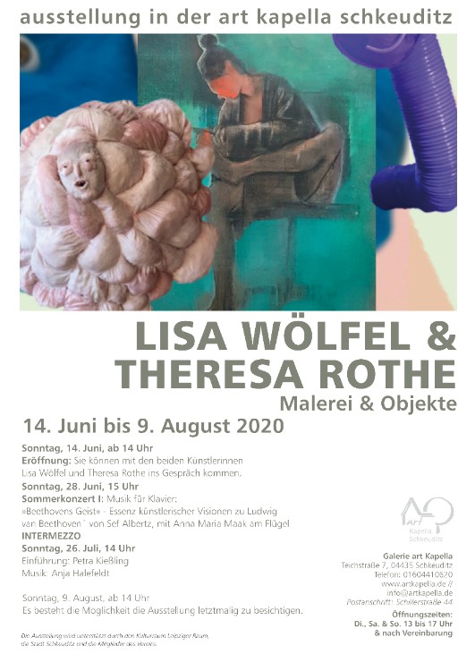 Kunst-Intermezzo zur Ausstellung: Lisa Wölfel & Theresa Rothe - Malerei ...